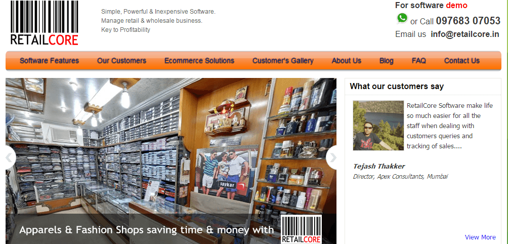 Top 10 Retail Management Software in India for Small Business for 2019